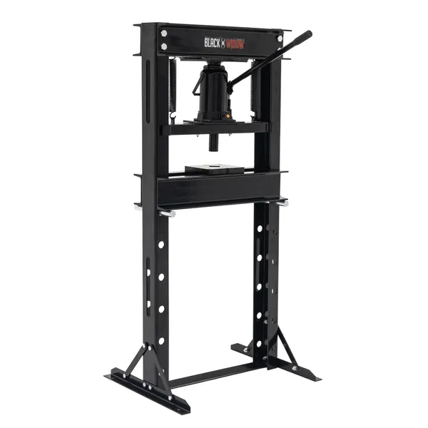 20-Ton Hydraulic Shop Press | Black Widow